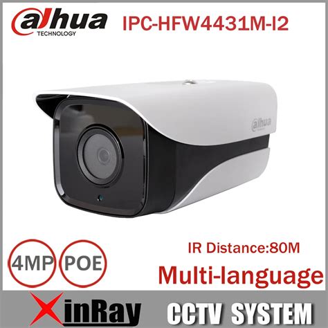 Aliexpress Buy Dahua 4MP Bullet IP Camera DH IPC HFW4431M I2 Support ONVIF PSIA CG GB