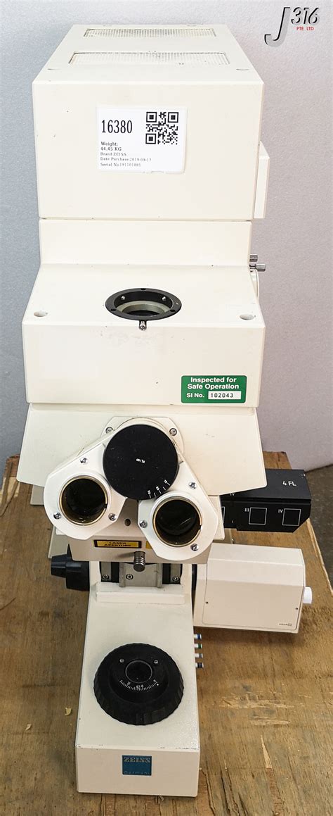 16380 Zeiss Upright Laser Scanning Confocal Microscope 45 24 30 Lsm 310