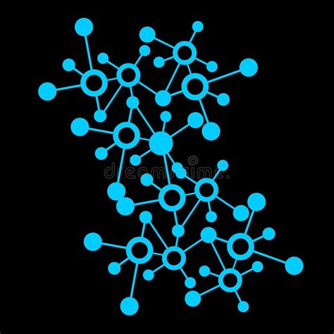 Digital Network Connection Icon And Vector Logo Stock Vector Illustration Of Icon Chain