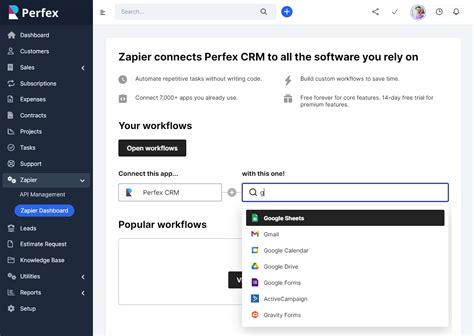 Zapier Module For Perfex Crm Automate Your Workflow And Business Tasks By Themesic