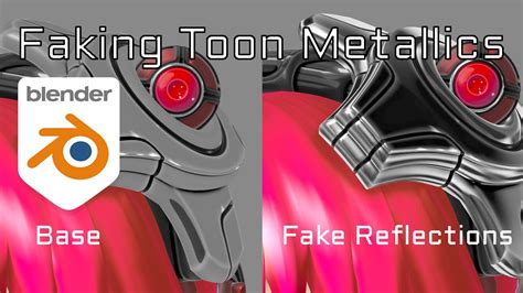 Faking Toon Metallic Reflections In Blender 2 9 YouTube