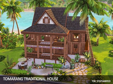 The Sims Resource Tomarang Traditional House