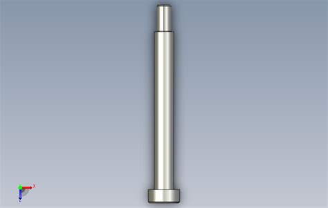 stj d8 l65内六角杯头凸肩螺栓 stp step 模型图纸下载 懒石网