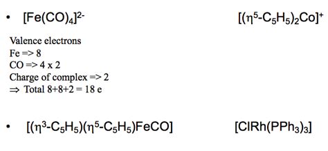 Solved Determine The Total Valence Shell Electron Counts For