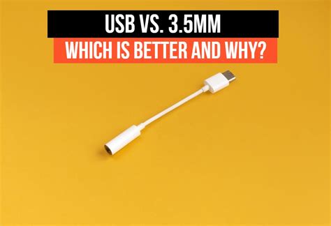 USB Vs 3 5mm Which Is Better And Why USB Cafe