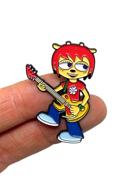 Um Jammer Lammy For Ps1 Lammy 175 Enamel Pin And Magnet Etsy