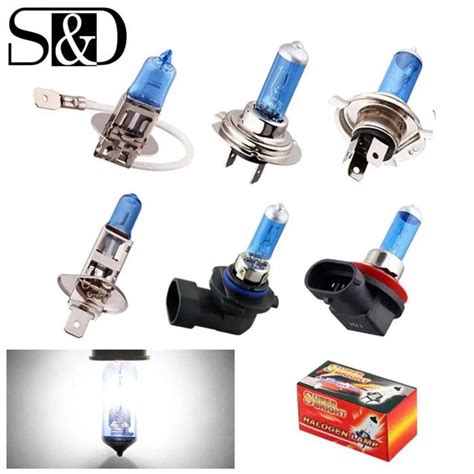 Ampoules halogènes super lumineuses lumière de sauna de voiture
