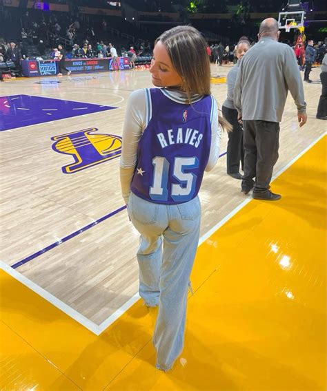 Austin Reaves Girlfriend Jenna Barber Celebrating Lakers Run