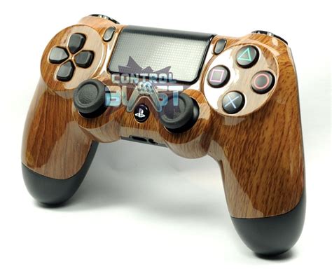 Ps4 Custom Controllers Wood Grain Game Controllers Video Game