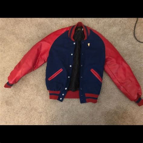 Jackets And Coats Nca Leather Cheerleading Jacket Poshmark