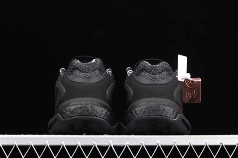 Adidas Day Jogger Triple Black All Reflective Runner