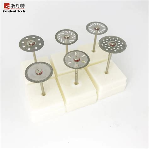 Dental Laboratory Rotary Instrument Bur Diamond Coating Separating Disc