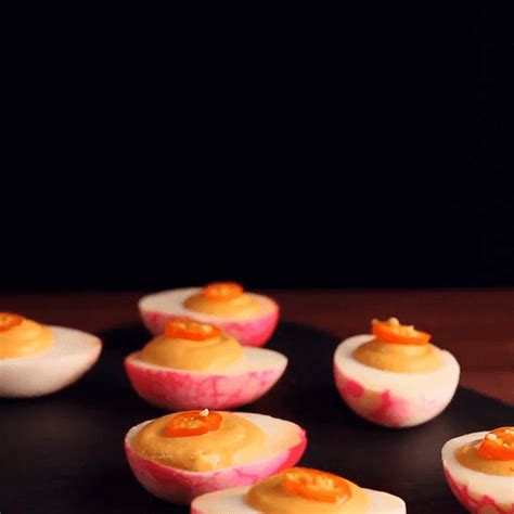 Red Deviled Eggs Tastemade