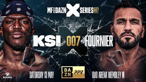 What time is the KSI vs. Joe Fournier fight tonight? Ringwalks, running ...