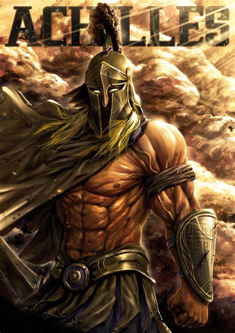 Artstation Achilles Tra Linh Spartan Warrior Greek Warrior