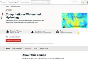 Top 10 Best Hydrology Courses Online CoursePick