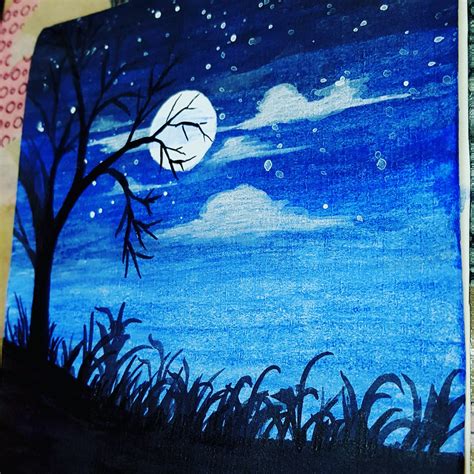 Easy Pencil Sketches Of Nature Scenery