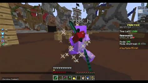 Minecraft Pvp 1v1 Youtube