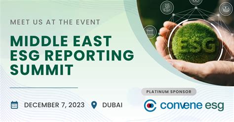 Convene Esg On Linkedin Esg Sustainability Reporting Middleeast