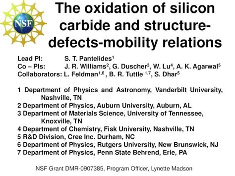 Pdf Carbide And Structure Defects Mobility Relations · Growth Passivation Processes For