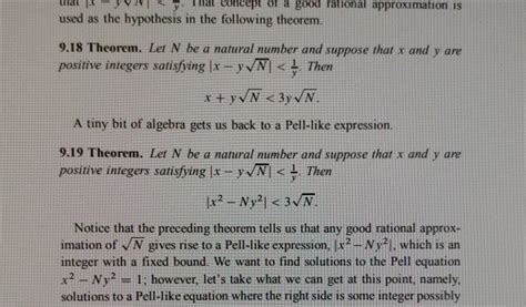 Solved Concept Of A Good Rational Approximation Is Used As Chegg