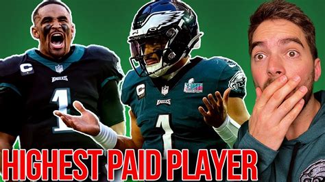 Breaking News Eagles Sign Jalen Hurts To 5 Year 255 Million Contract