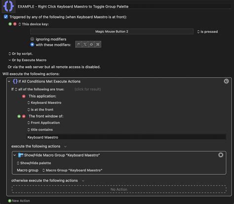 How To Show A Specific Macro Palette When Right Clicking Any Windows
