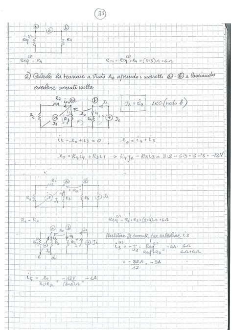 Esercizziator Thevenim Norton Dimostrazione