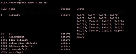 Konfigurasi Inter Vlan Touring Dengan Menggunakan Switch Multilayer Mls