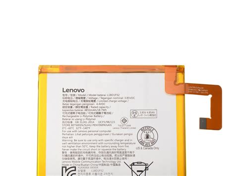 Lenovo Tb X L Battery Lenovobattery Com