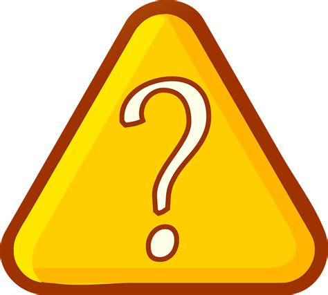 Triangle Question Mark · Free Vector Graphic On Pixabay