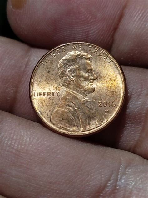2016d Lincoln Penny Grease Error Hobbies And Toys Memorabilia