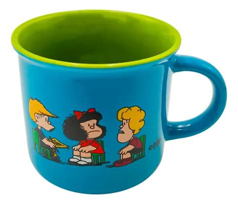 Taza Grande Para Cafe Dise O Mafalda Frases Porcelana Ml Meses Sin Inter S