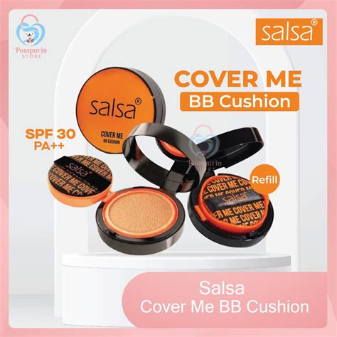 Jual Salsa Cover Me BB Cushion Salsa Cushion Medium Coverage SPF 30 Shopee Indonesia