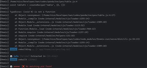 `🐼 Error No Matching Pid Found` · Issue 1139 · Chakra Uipanda