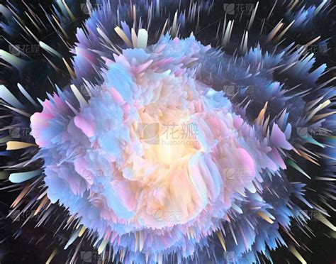 三维图形彩色图片抽象平视角一个物体球体球背景分离技术素材 花瓣网