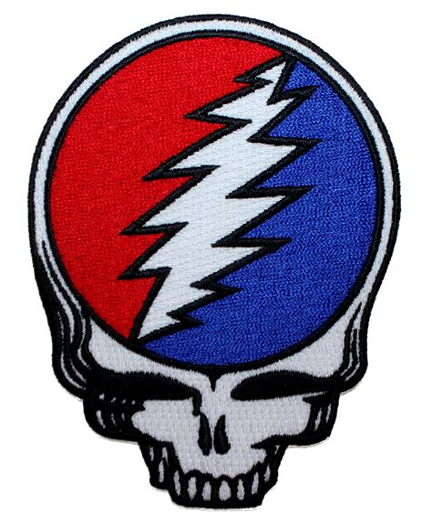 Grateful Dead Patch Back Patches Ubicaciondepersonascdmxgobmx
