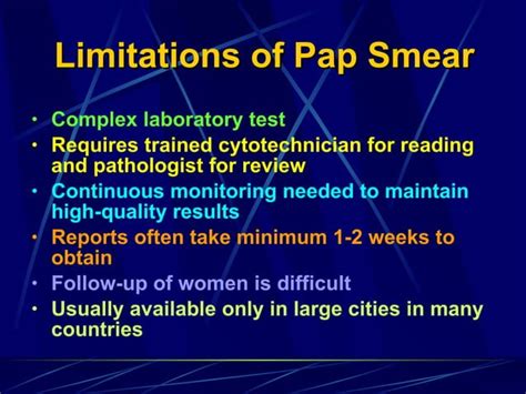 Screening For Female Genital Tract Malignancy Ppt Cancer Diseases And Conditions