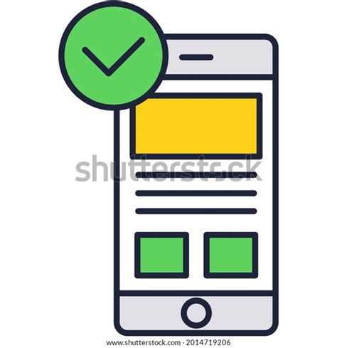 Ui Ux Design Mobile Interface Vector Stock Vector Royalty Free 2014719206 Shutterstock