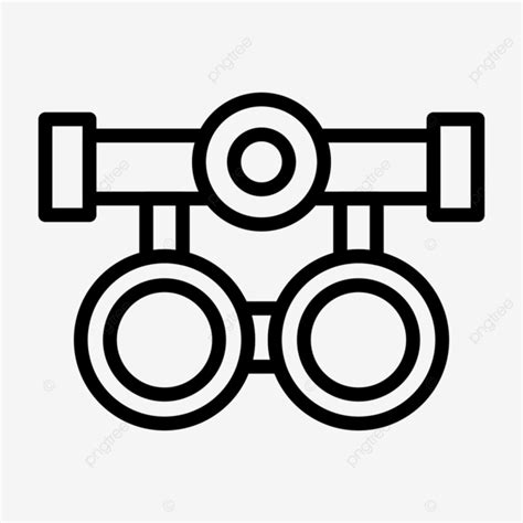 Testing Glasses Line Icon Vector Testing Glasses Icon Testing Glasses