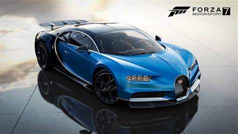 VidÉo La Bugatti Chiron Disponible Dans Forza Motorsport 7