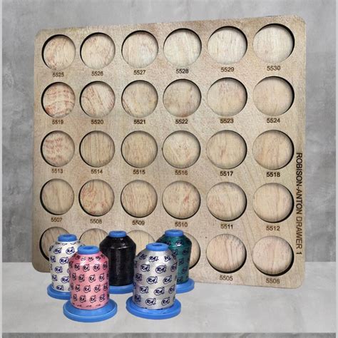 Robison Anton Embroidery Thread Storage Trays Thread Spool Organizers