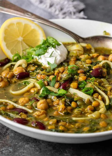 Persian Noodle Soup Ash Reshteh Silk Road Recipes