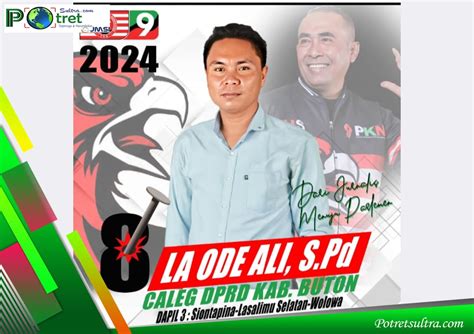 Jurnalis Menuju Parlemen Lewat Pkn La Ode Ali Siap Tarung Di Pilcaleg