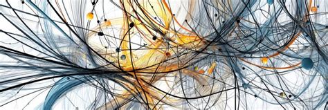 abstract representation of machine learning with tangled data loops in