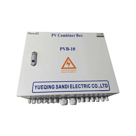 Pv Combiner Box Pvb 10 10 Strings Input Zhejiang Sandi Electric Coltd