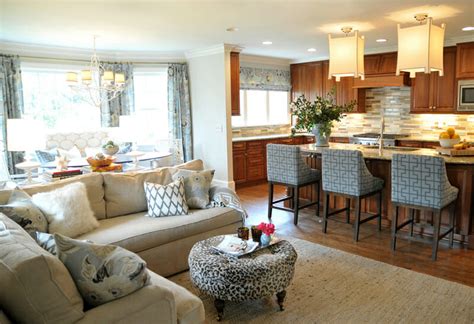 Open Concept Kitchen To Living Room Kitchen Open Room Living Concept