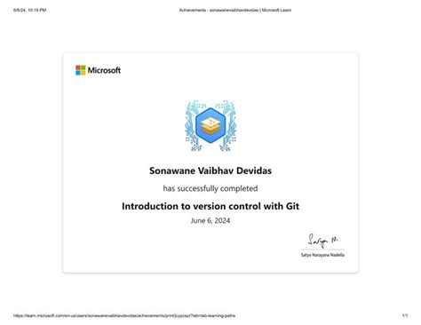 Vaibhav Sonawane On Linkedin Microsoft Microsoftlearn Certification