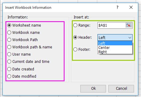 How To Get The Active Workbook Location Path In Excel