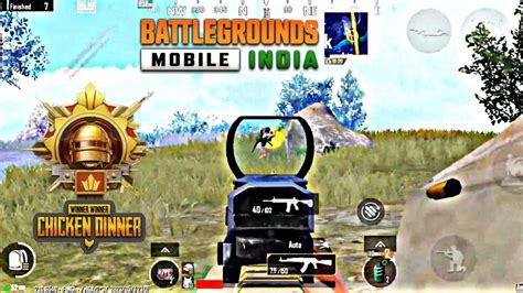 Best Chicken Dinner Gameplay Bgmi 🔥🔥🔥 Youtube